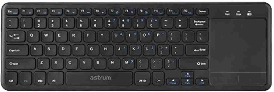Rapoo E1050 Wireless Keyboard (Black) in Wireless Keyboard | Sweez King ...